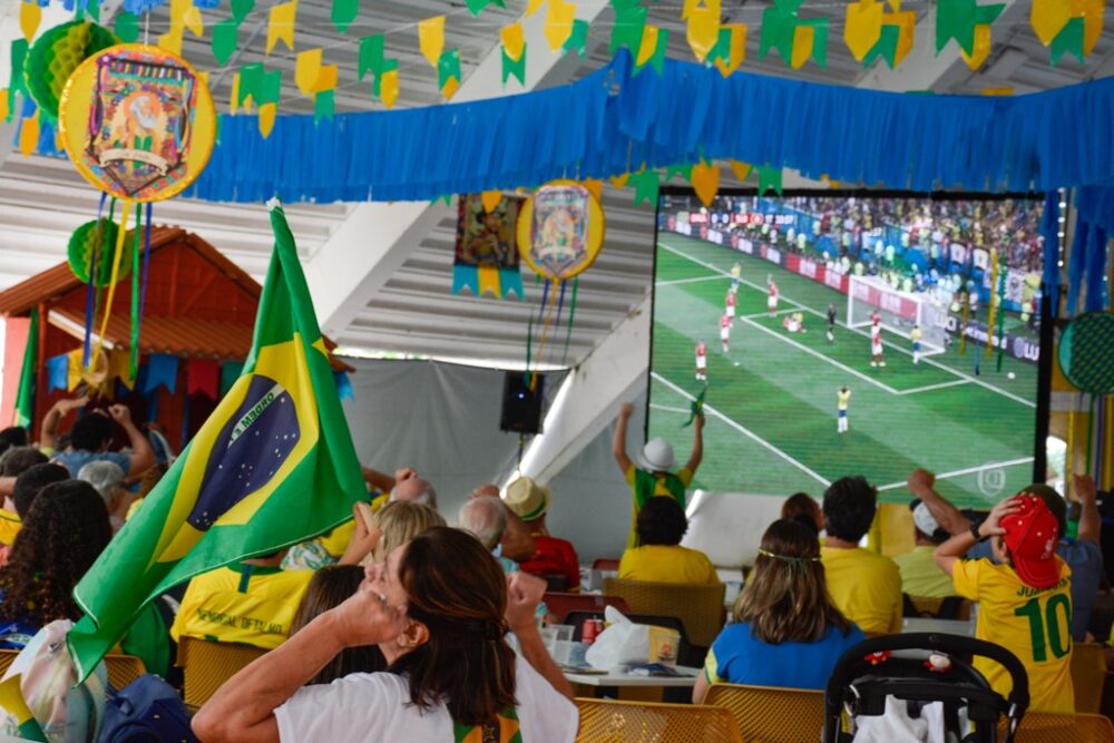 Show, brindes e chopp! Venha curtir Brasil x Sérvia no Cabanga | Cabanga
