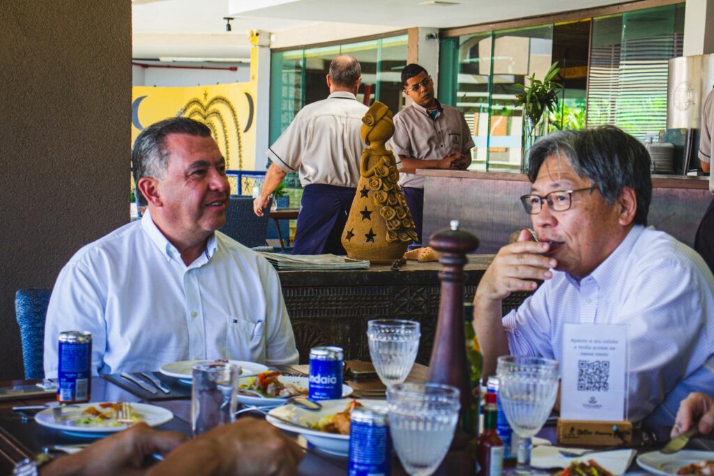 Cabanga recebe Cônsul Geral e Vice-Cônsul Geral do Japão na Sede Recife | Cabanga